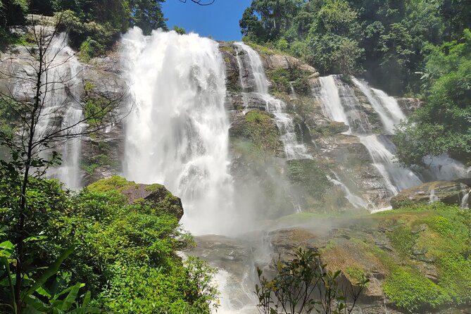 4 EXPERIENCES DAY TRIP. Sticky waterfalls, Elephants, Wat &Market - An In-Depth Look at the Chiang Mai Day Trip