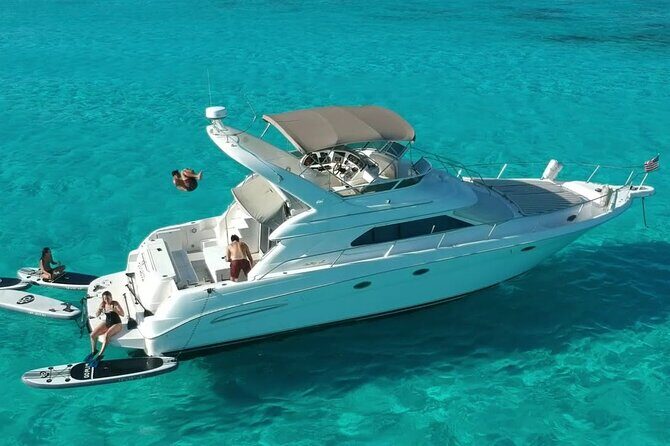 4 Hour - 51' Sea Ray, Tulum, Playa del Carmen, Riviera Maya - A Luxurious Half-Day on the Water
