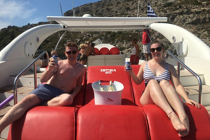 4 Hour Beach Tour With Meal and Unlimited Drinks in Rhodes - Inclusions and Amenities