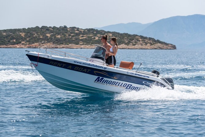 4-Hour Private Boat Rental Without Skipper at Agios Nikolaos - Confirmation and Accessibility Information
