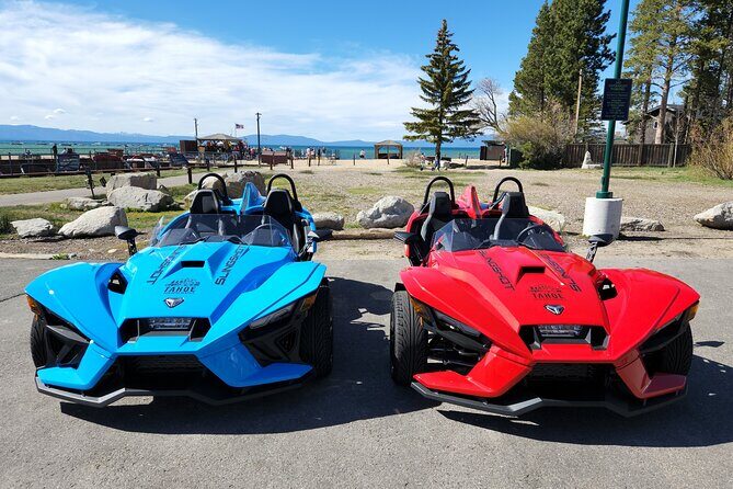 4 Hour Red Polaris Slingshot Rental around Lake Tahoe - Key Points