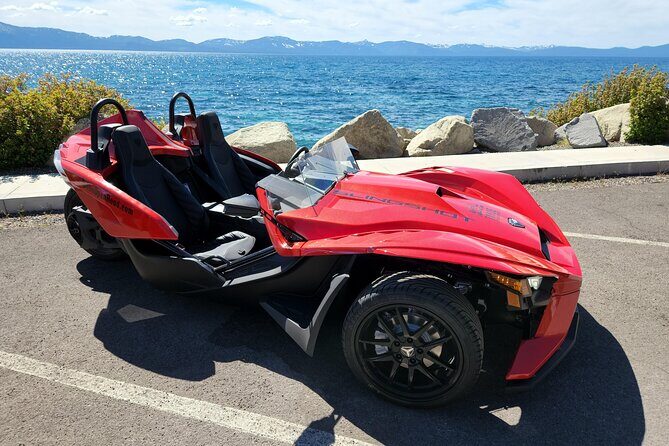 4 Hour Red Polaris Slingshot Rental around Lake Tahoe - Discovering Lake Tahoe in a Polaris Slingshot