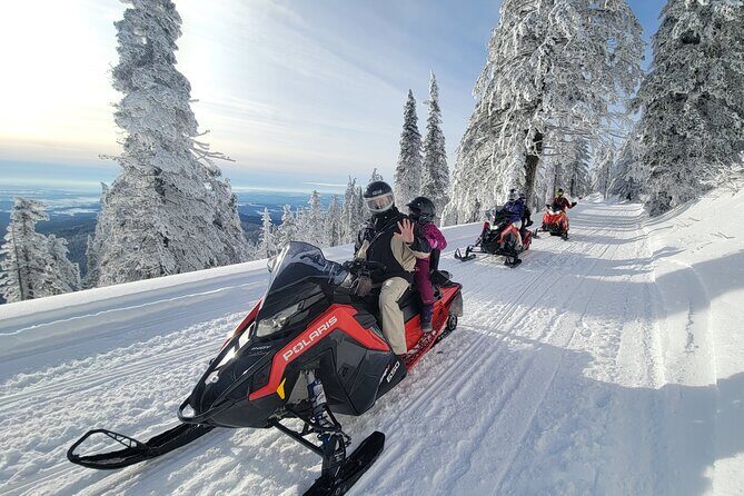 4-Hour Snowmobile Rental in Priest Lake - The Sum Up