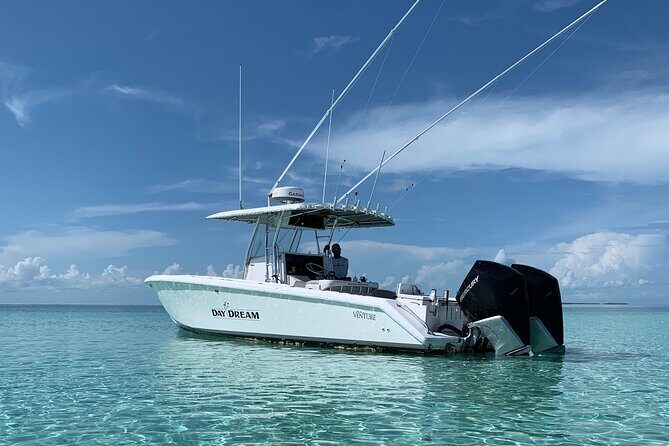 4 hours 34ft Day Dream Private Charter in Nassau - What to Expect from Your Nassau Boat Adventure