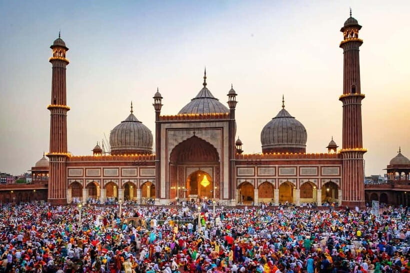 4-hours Half Day Old Delhi Walking Tour and Rickshaw Ride - Key Points