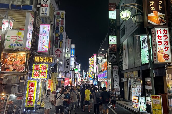 4 Hours Shibuya - Shinjuku Night Tour - Unique Experiences