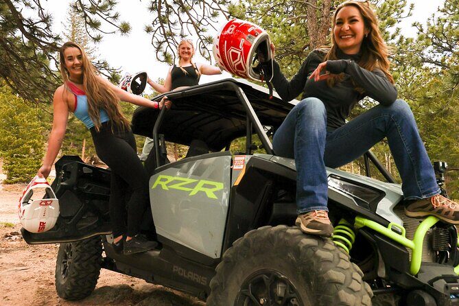 4 passenger UTV ride on mountain trail in Estes Park - What Makes This UTV Ride Stand Out