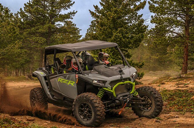 4 passenger UTV ride on mountain trail in Estes Park - Practical Details and Value