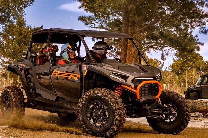 4 passenger UTV ride on mountain trail in Estes Park - Authentic Feedback from Past Participants