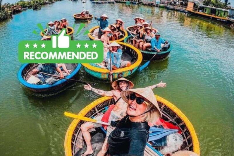 40 Minutes - Basket Boat Ride in the Water Coconut forest - Key Points