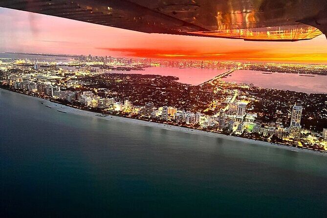 45-Minute Miami Beach Sunset Breathtaking Flight Tour - Key Points