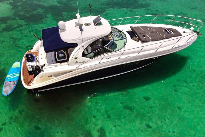 4H private 40' Yacht All-Inclusive in Tulum & Playa del Carmen - The Reef Stop: Snorkeling with Sea Turtles and Reefs