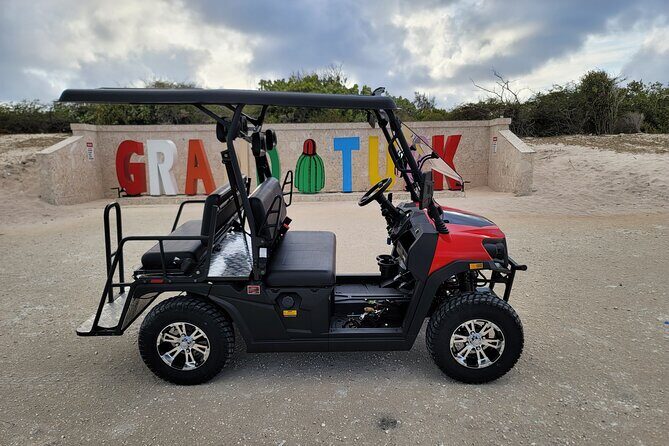 4Seater UTV Golf Cart in Grand Turk - Touring the Island: Highlights and Stops