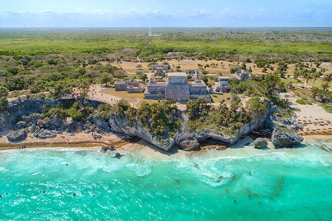 4x1 Tour: Coba Tulum Open Cenote and Playa del Carmen City from Cancun - FAQs
