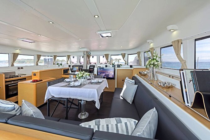 5 Hour Private Day or Sunset Cruise in Large & Majestic Catamaran - An Impressive 5-Hour Voyage to Discover Mykonos and Surroundings