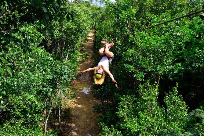 5-in-1 Adventure in Cancun: ATVs, Ziplines, Speed Boat, Snorkel and Cenote Swim - FAQ