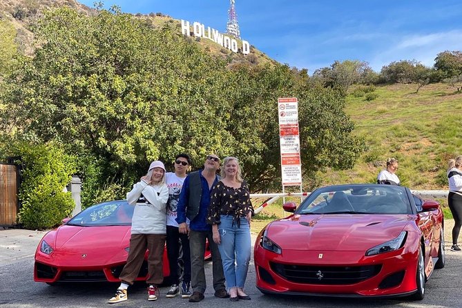 50 Minute Private Ferrari Driving Tour to the Hollywood Sign - Inclusions and Additional Costs
