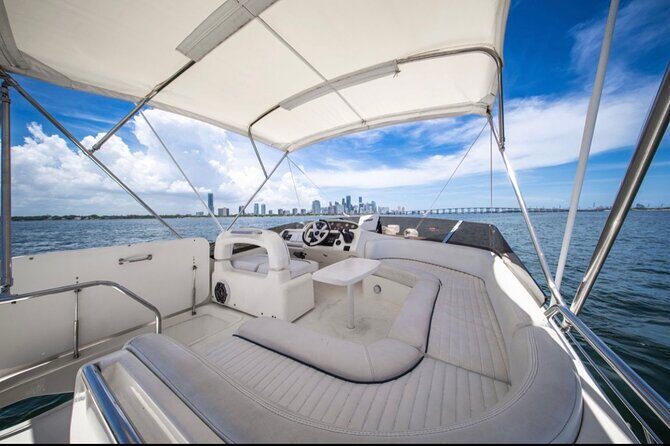 55ft 1 Hour FREE Miami Yacht Rental 3 to 6 Hours 13 People - The Sum Up