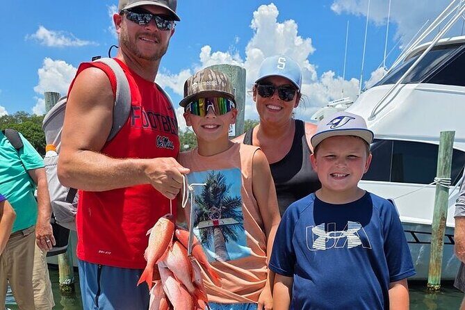 6 Hour Family Friendly Party Boat Fishing in Destin - The Value Proposition