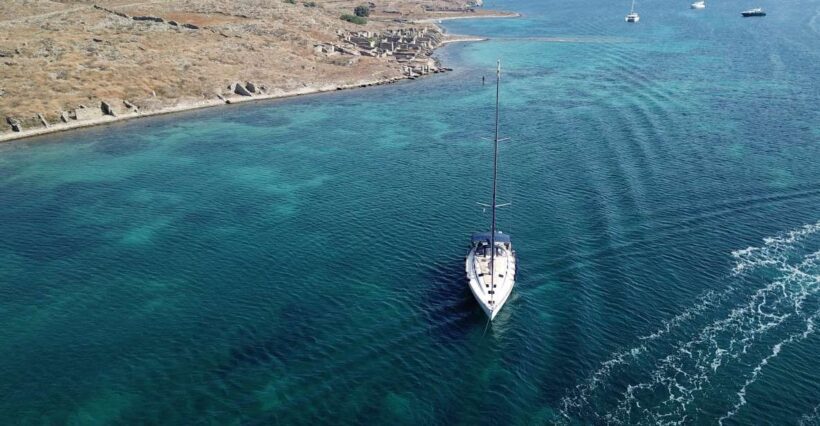 6 Hours Tour to Delos and Rhenia Islands with Sailing Yacht - An Authentic Day on the Water: Sailing to Delos and Rhenia from Mykonos