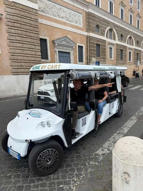 6H Rome: Complete Daily Tour on a Golf Cart with Roman Lunch - Authentic Views and Practical Tips