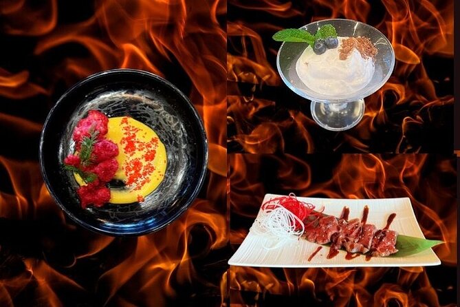 7 Courses Teppanyaki Tasting Menu With Fire Show - Exquisite Starters to Tempt Your Palate