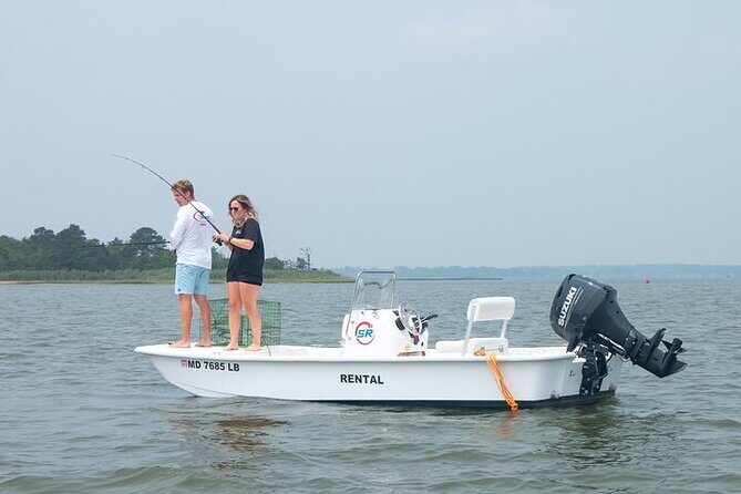 8-Hour Fishing Skiff Boat Rental in Dewey Beach, DE - An Overview of the Experience