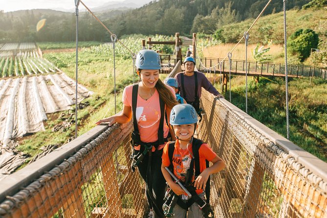 8-Line Zipline Adventure on Oahu's North Shore - Ziplining Through the Jungle