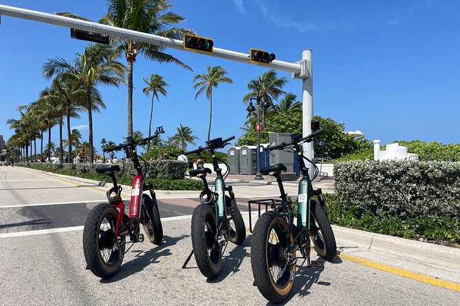 90 Min Guided Electric Bike Tours of Greater Fort Lauderdale - Frequently Asked Questions
