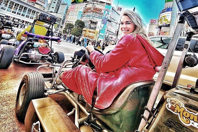 90 Min Tokyo Go-Kart: Shibuya Crossing and Tokyo Tower*Idp Must* - Route and Sights