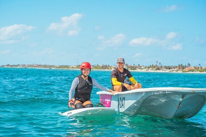 90 minute Private E-foiling in Aruba - The Itinerary in Detail