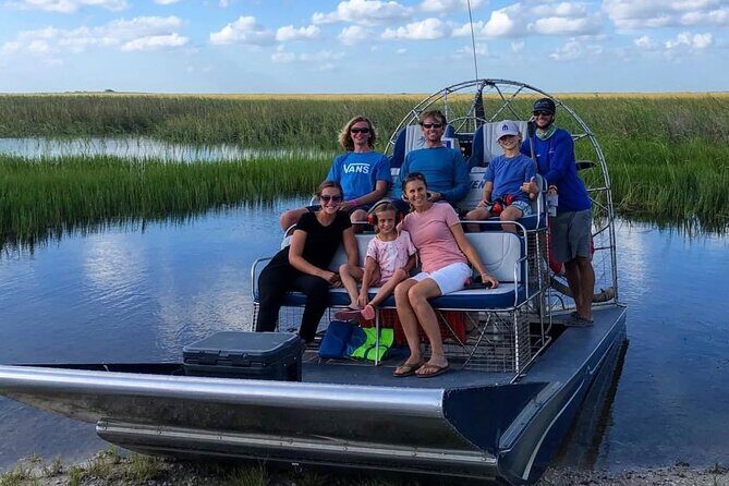 90 Minute Small Group Semi Private Airboat Tour - The Sum Up
