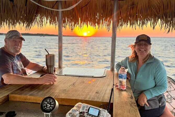 90 Minute Sunset Tiki Boat Tour - Key Points