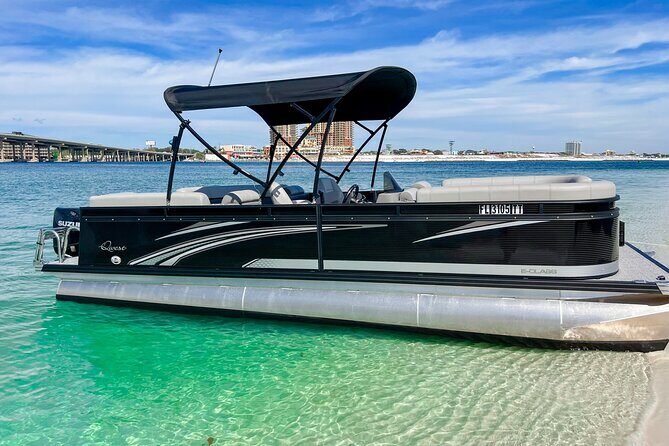 9Hour Pontoon Boat Rental in Navarre,FL Relax & Explore the Coast - Key Points