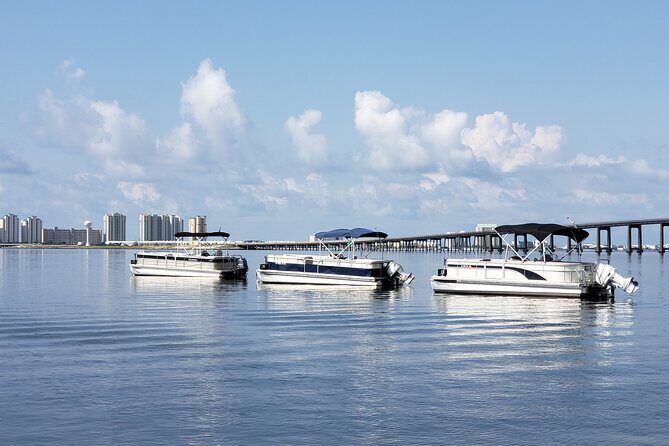 9Hour Pontoon Boat Rental in Navarre,FL Relax & Explore the Coast - The Value of the Experience