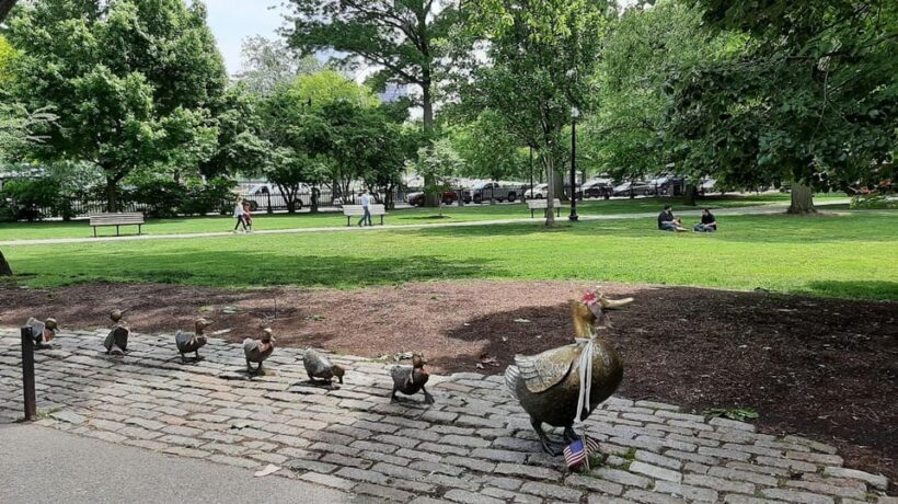 A Journey Through Time: a walking/driving tour of Boston - Key Points