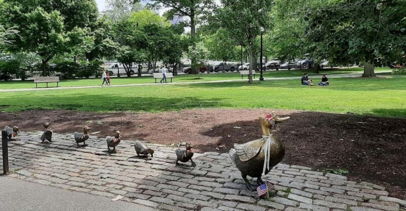 A Journey Through Time: a walking/driving tour of Boston - Key Points