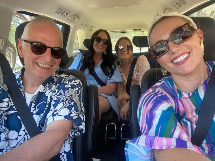 A local pickup Clare Valley Group Tour for Four Passengers. - Key Points
