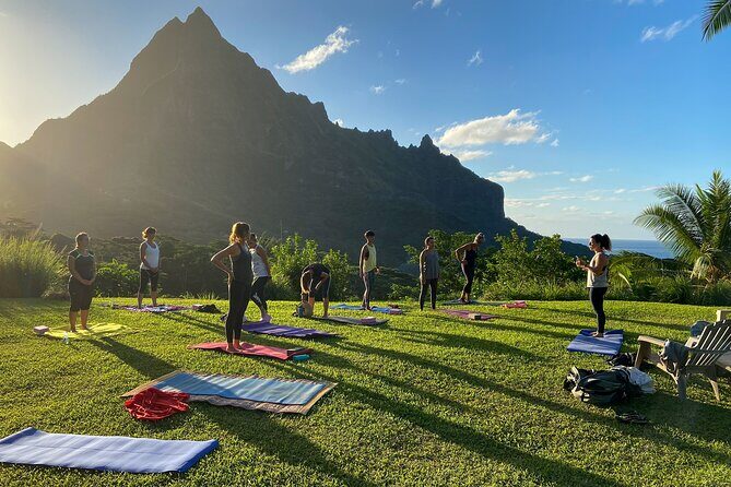 A moment of deep relaxation - Private Yoga Lesson in Mo'orea - Key Points