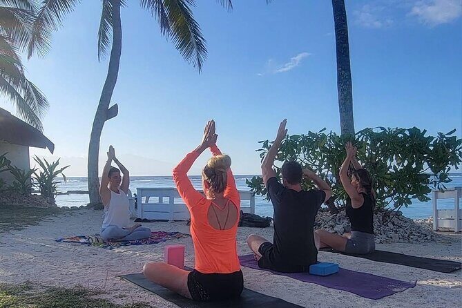 A moment of deep relaxation - Private Yoga Lesson in Mo'orea - Introducing the Private Yoga Lesson in Moorea