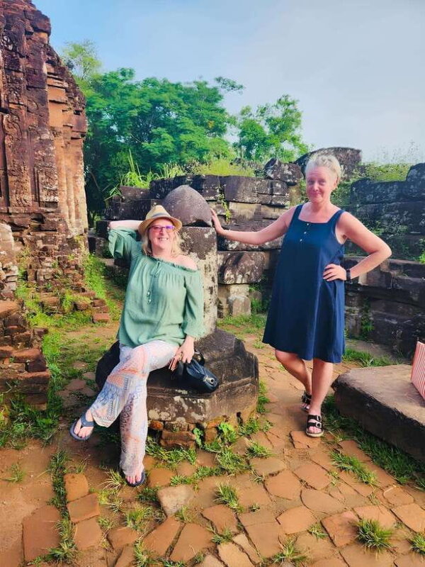 A perfect morning in My Son Holyland and Rice paper making - Scenic Boat Ride along the Thu Bon River