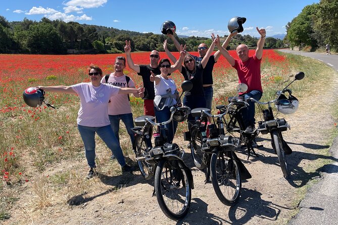 A Tour in Provence in a Typical French Motorized Bike : the Solex - Meeting and Pickup Details