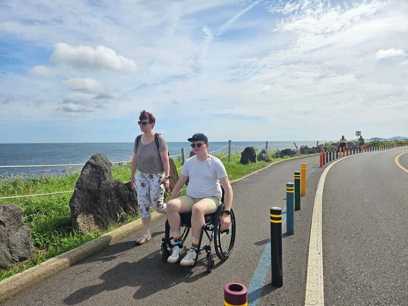 a trip to Jeju Island in a wheelchair (WHEELCHAIR TOUR) - Accessibility Meets Authenticity