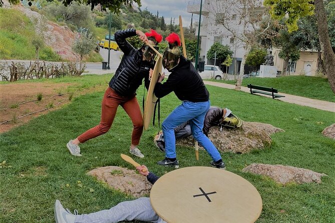 A Unique & Interactive Greek Warrior Experience - The Ancient Equipment