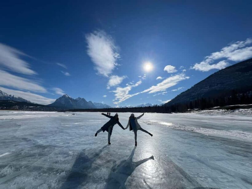Abraham ice bubble lake/Sunwapta Falls Peyto Lake Bow Lake - Weather and Itinerary Flexibility