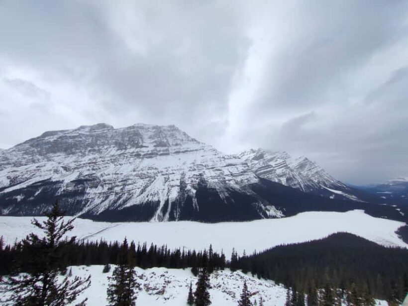 Abraham ice bubble lake/Sunwapta Falls Peyto Lake Bow Lake - What to Bring