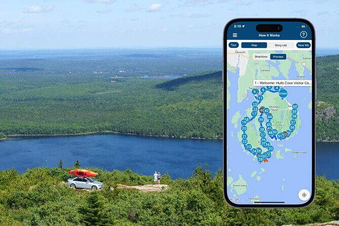 Acadia Mount Desert Island Self-Guided Driving Audio Tour - An In-Depth Look at the Itinerary