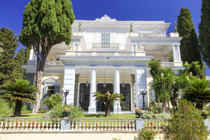 Achilleion Palace, Kanoni & Corfu Old Town Private Tour - Transportation & Group Size