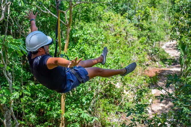 Action-packed Cancun ATV tour, Ziplines, Cenote, Lunch and More - In The Sum Up