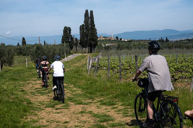 Active Full Day Tuscan Bike Tour With Wine Tasting and Lunch - Key Points